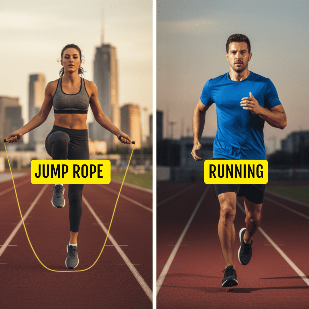 Jump Rope vs. Running: Which Wins? – The High Jump